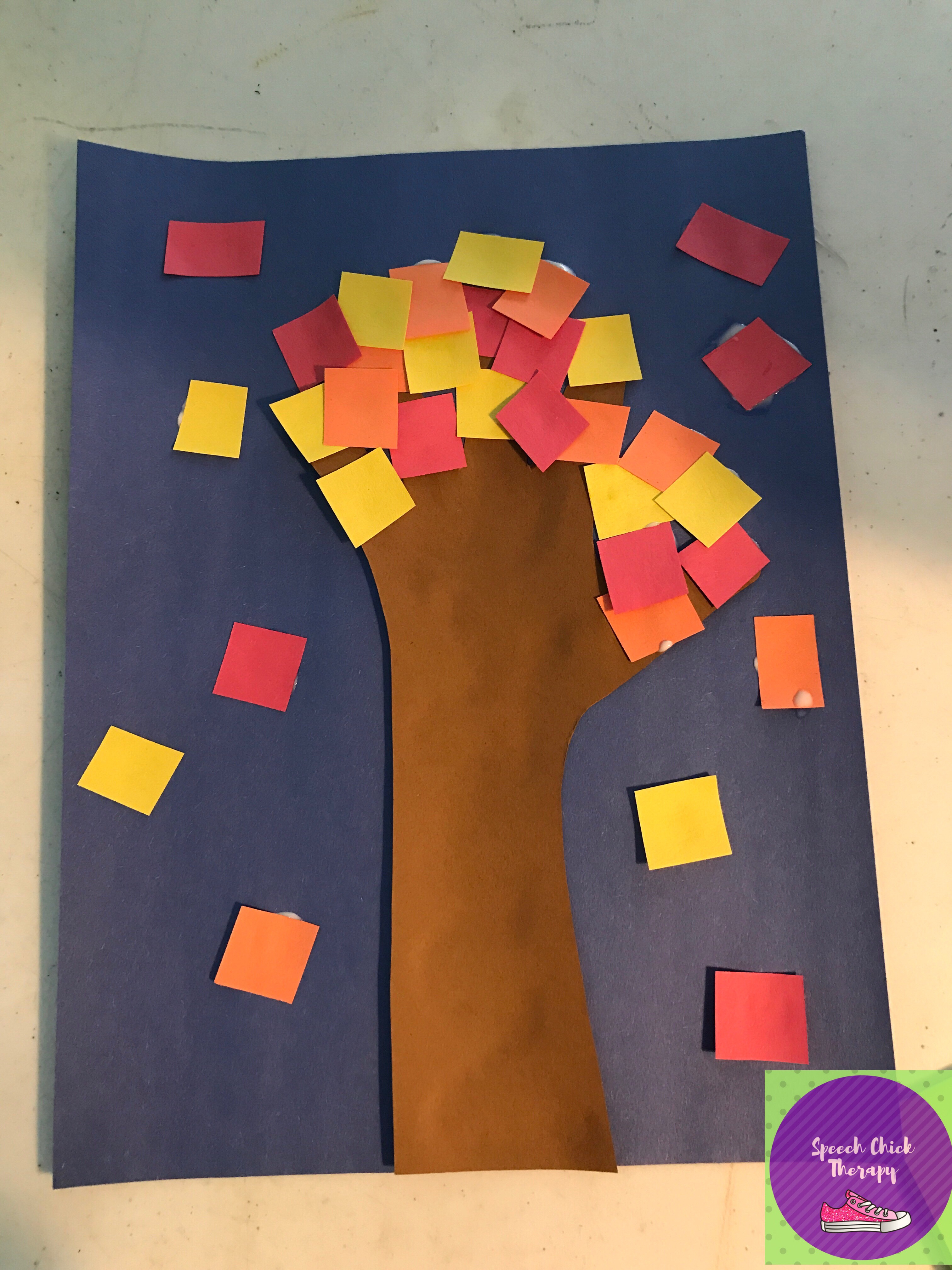 Speech Therapy Theme: Leaves