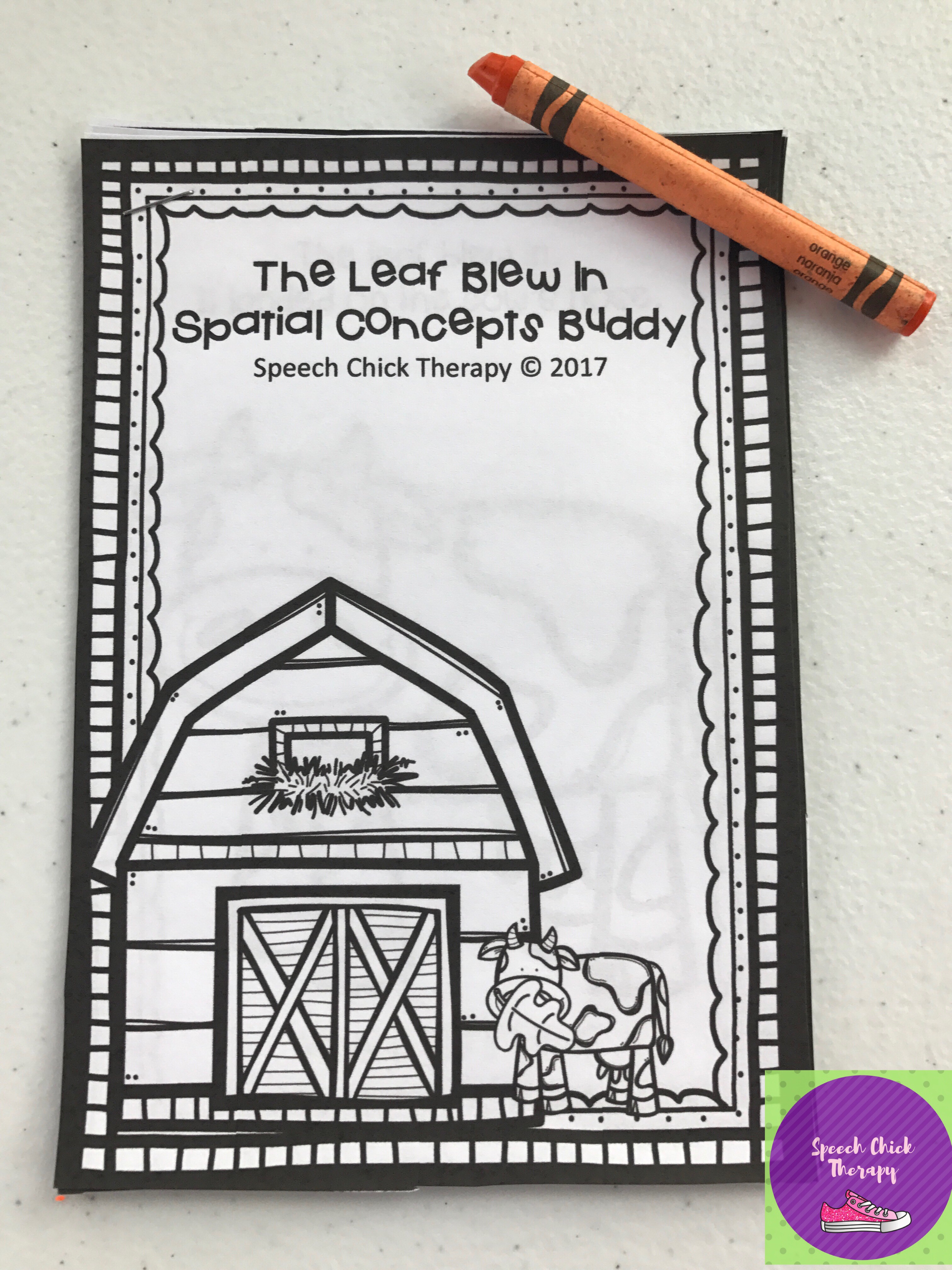 Speech Therapy Theme: Leaves