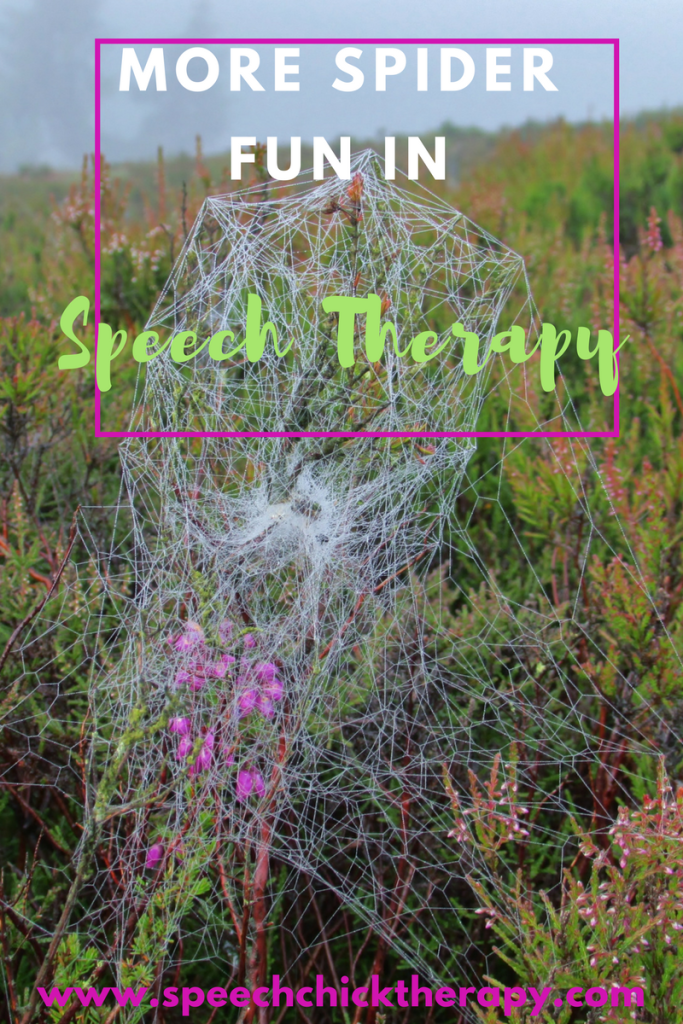 More Spider Fun in Speech Therapy!